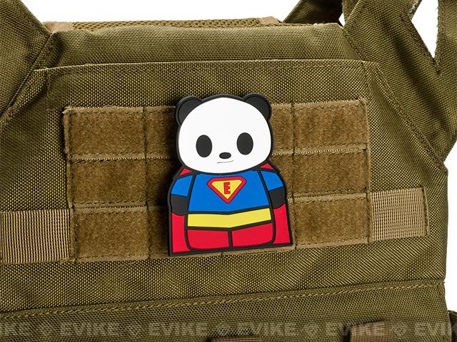 Epik Panda "Hero" PVC Rubber Hook and Loop Morale Patch, Tactical Gear ...