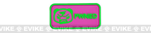 Epik Panda "PWNED" PVC Rubber Hook and Loop Morale Patch, Tactical Gear ...