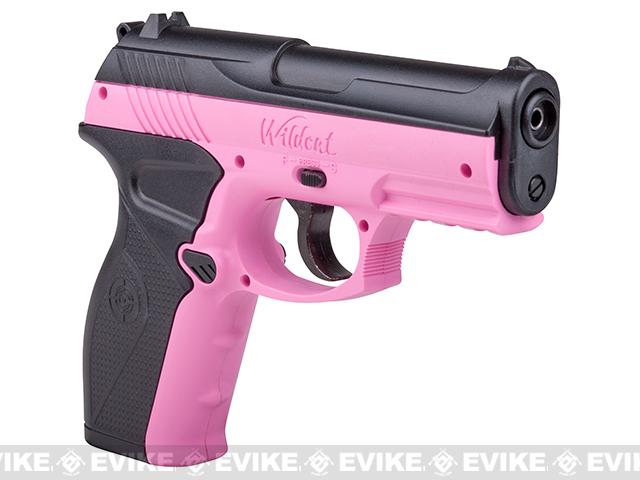 Crosman Wildcat CO2 Powered Air Gun Pistol - Pink, MORE, Air Gun ...