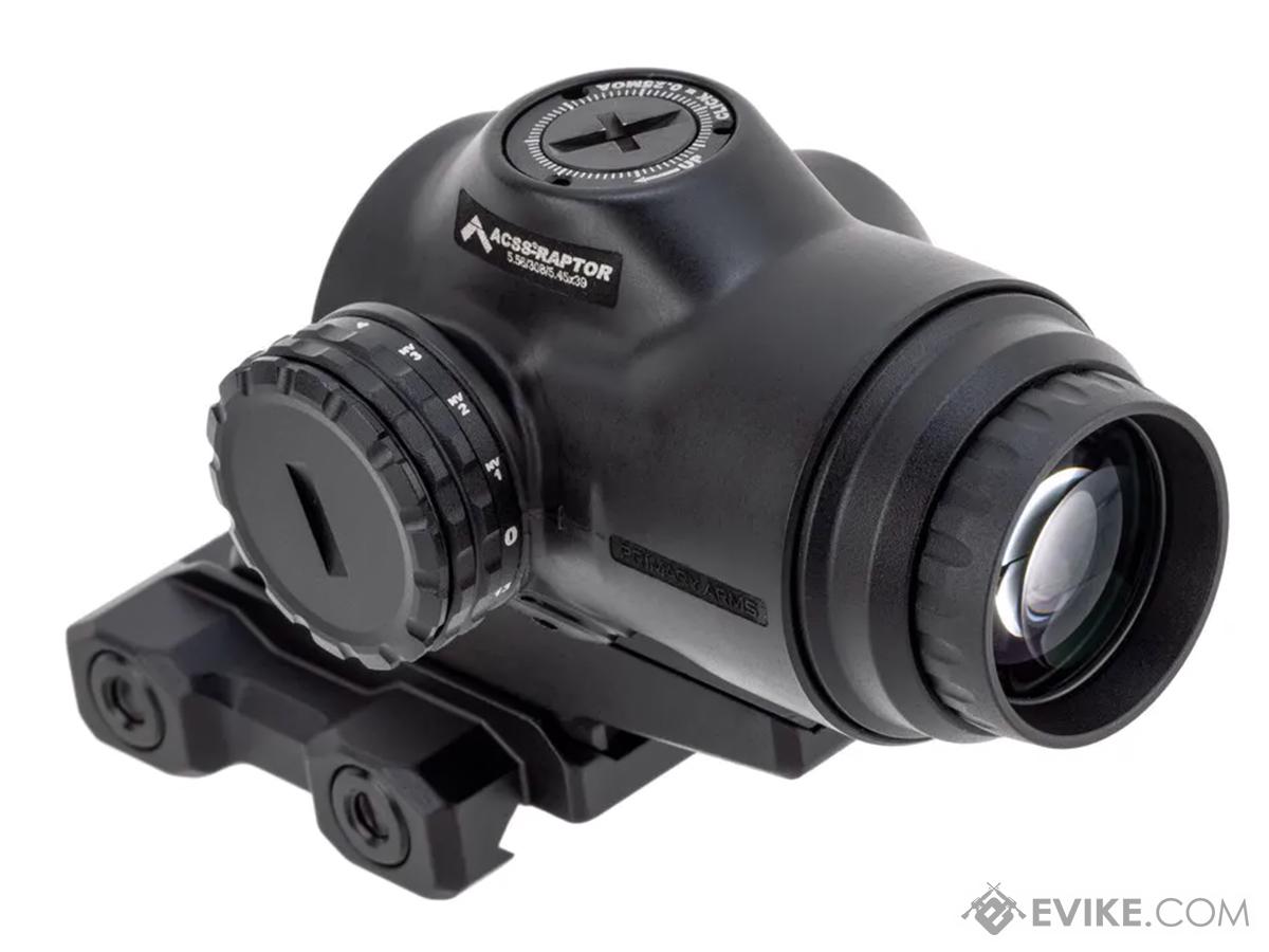 Primary Arms SLx 3X MicroPrism w/ Red Illuminated ACSS Raptor Reticle (Color: Black / 5.56 /.308 ...