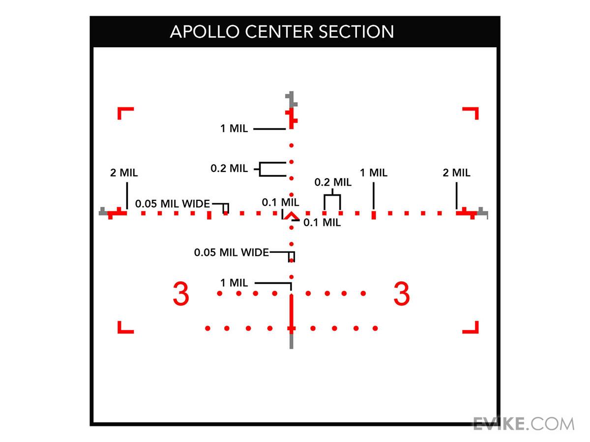 Primary Arms SLx 3-18x50mm FFP Rifle Scope w/ Illuminated ACSS Apollo 6 ...