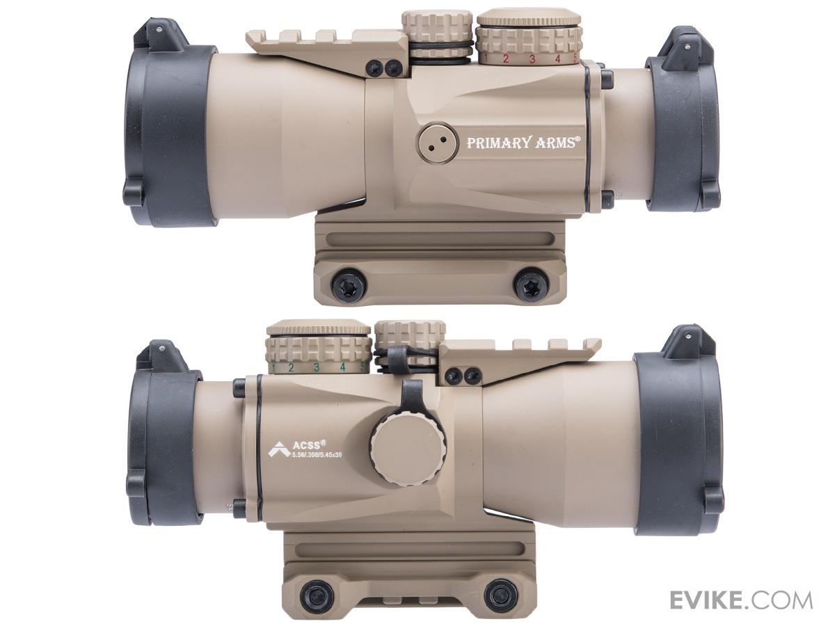 Primary Arms SLx 5x36 Gen III Compact Prism Scope with Patented ACSS 5. ...