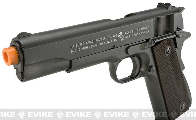Colt 100th Anniversary Licensed Full Metal M1911 A1 Airsoft CO2 GBB by ...