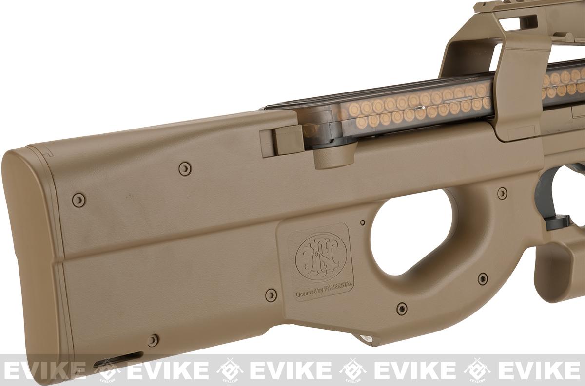 FN Herstal Licensed P90 Full Size Metal Gearbox Airsoft AEG (Color ...