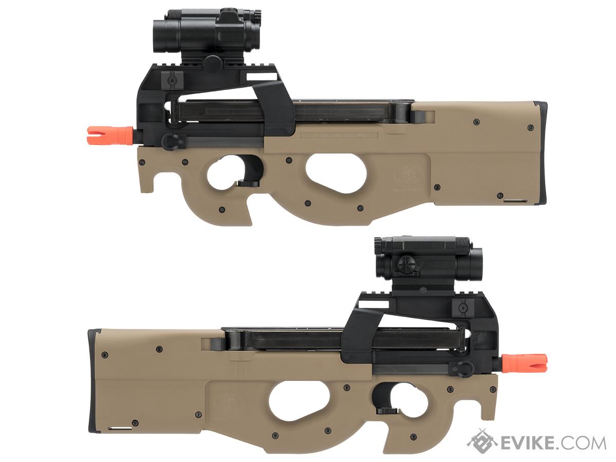 Cybergun FN Herstal Fully Licensed Gas Blowback P90 PDW (Color: Tan ...