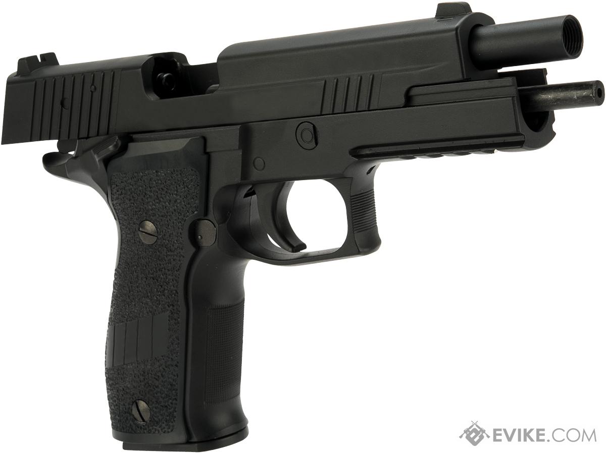 KWC SP226 CO2 Powered Blowback 4.5mm Airgun Pistol (Color: Black), MORE ...