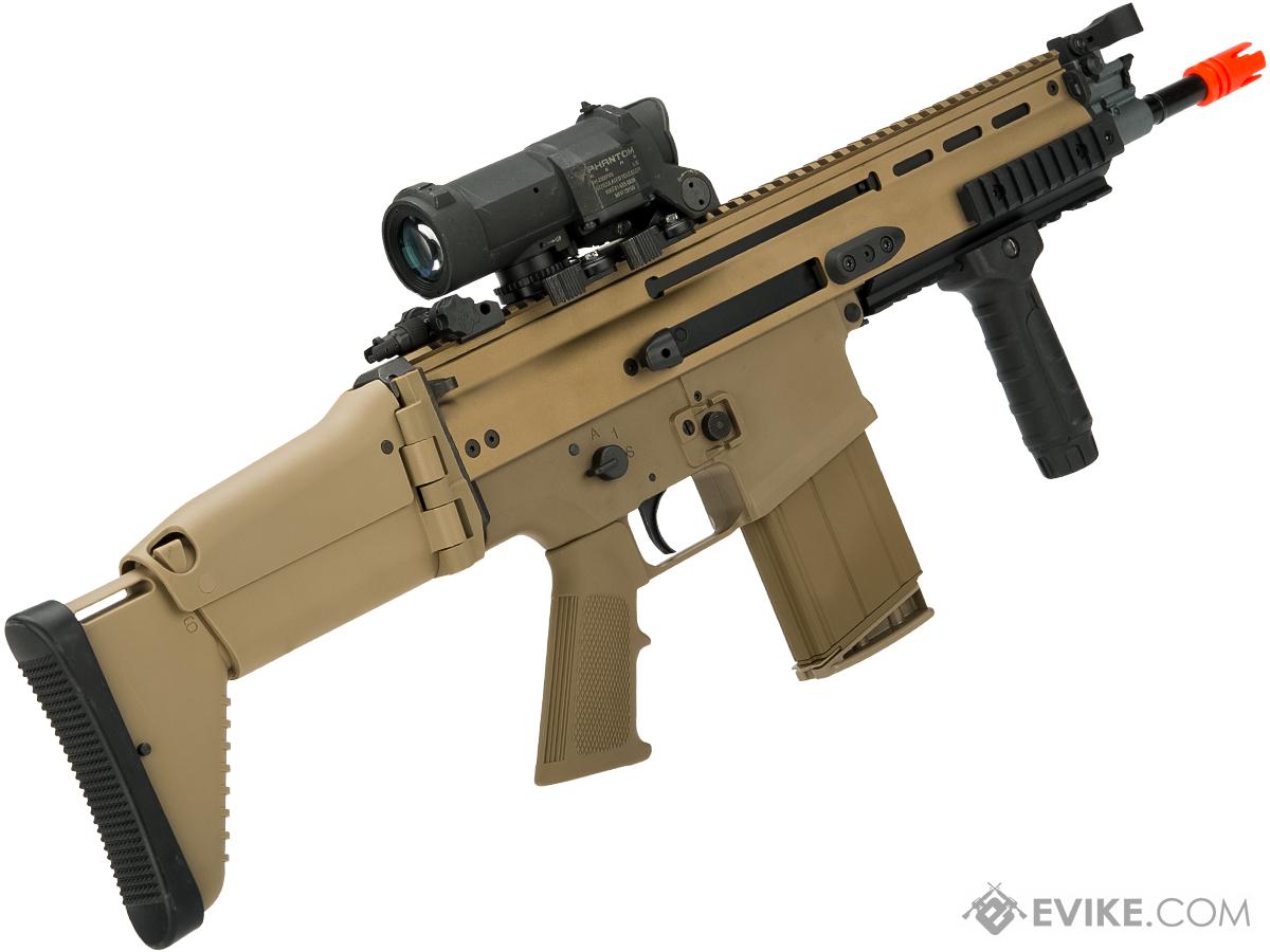 Cybergun FN Herstal SCAR-H CQB Licensed MK17 Gas Blowback Airsoft Rifle ...
