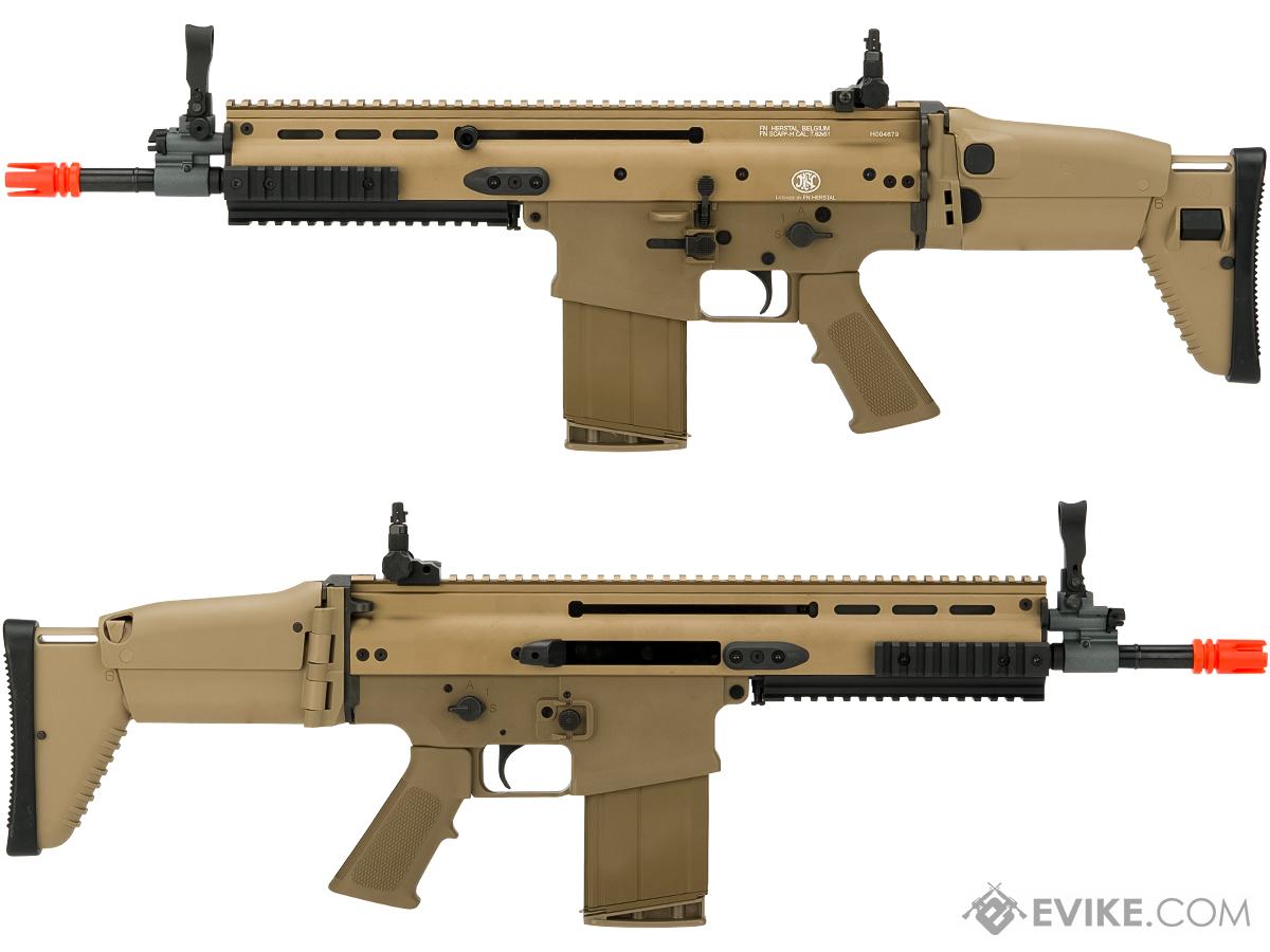 Cybergun FN Herstal SCAR-H CQB Licensed MK17 Gas Blowback Airsoft Rifle ...