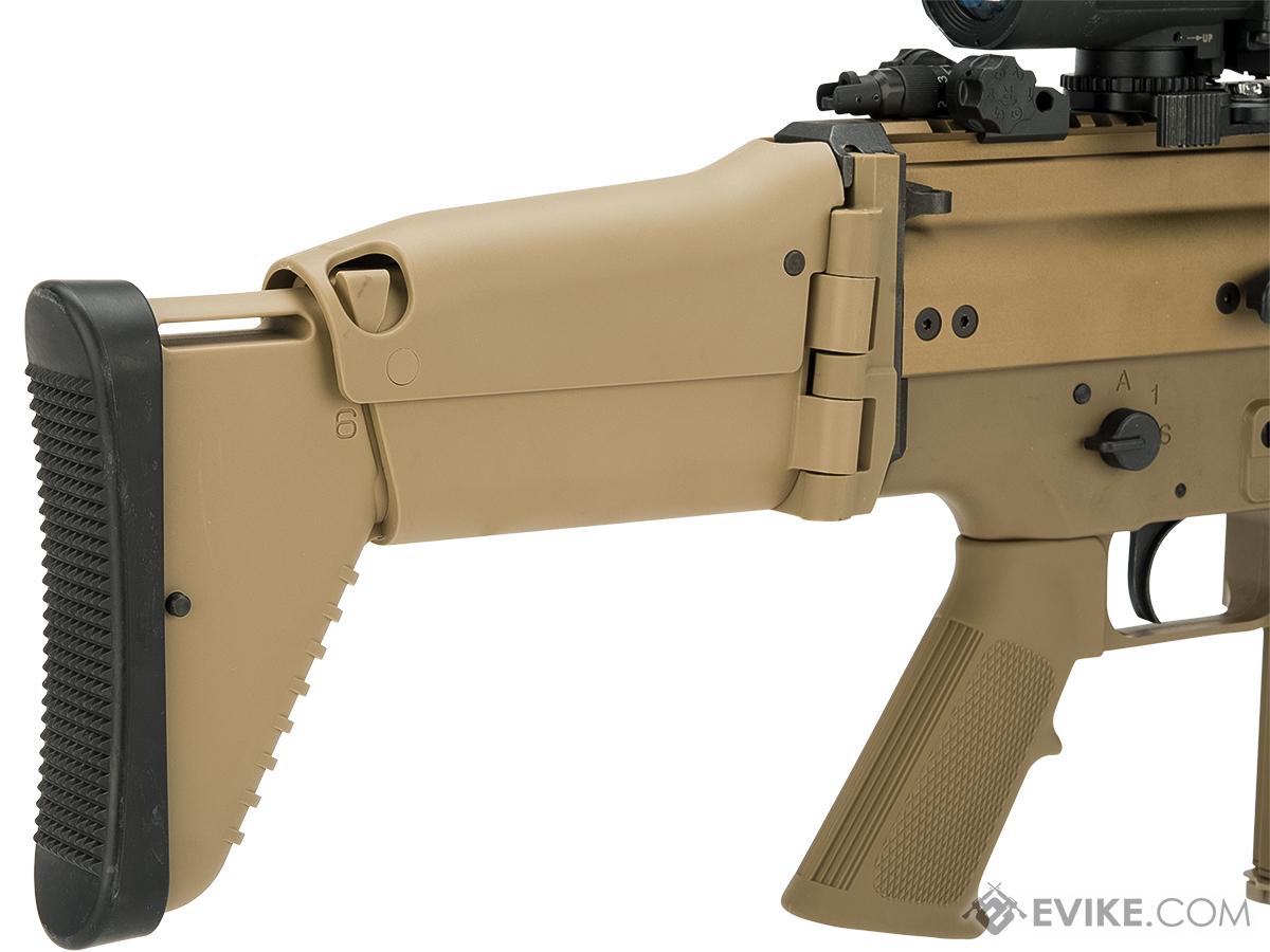 Cybergun FN Herstal SCAR-H CQB Licensed MK17 Gas Blowback Airsoft Rifle ...