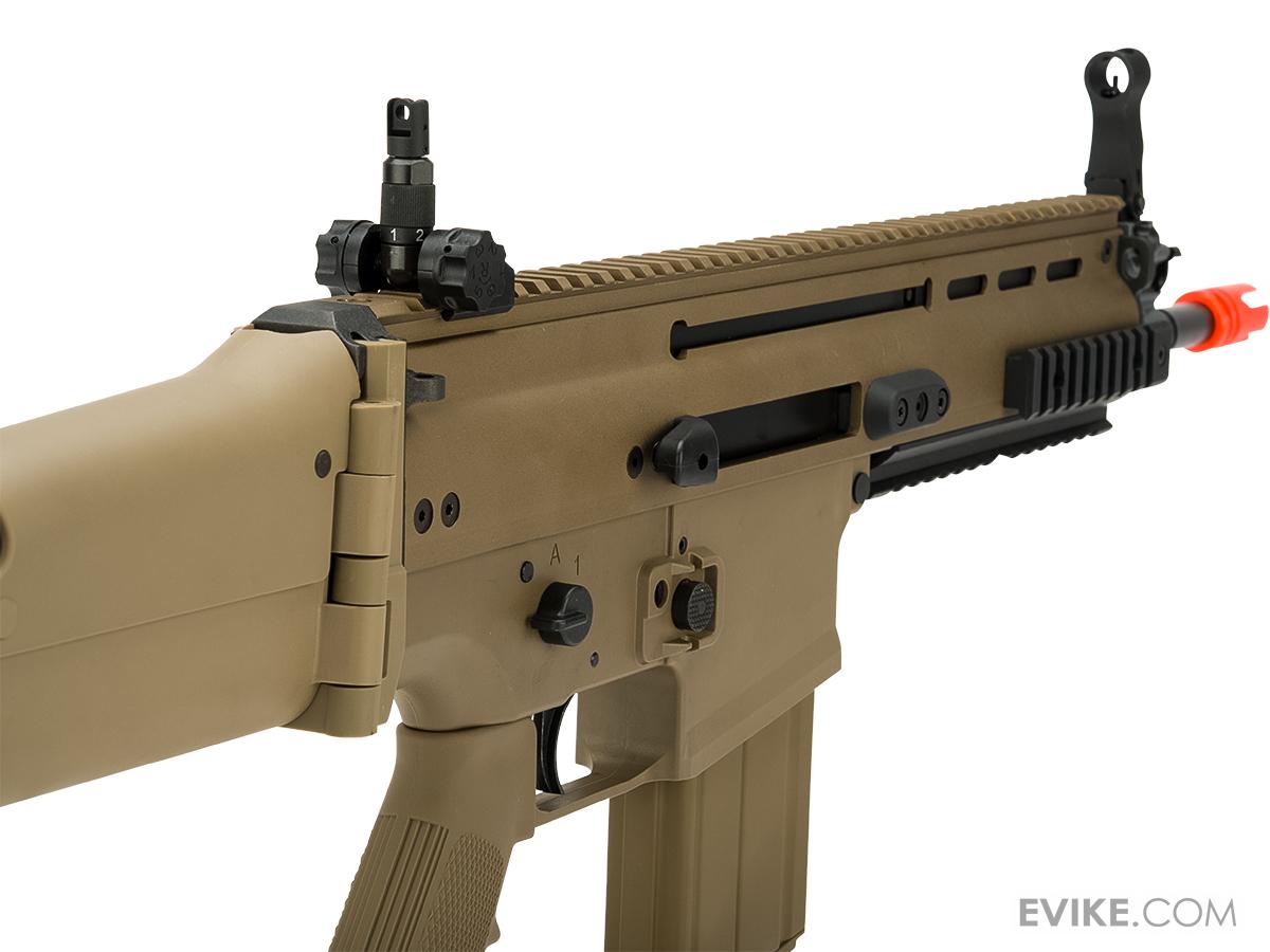 Cybergun FN Herstal SCAR-H CQB Licensed MK17 Gas Blowback Airsoft Rifle ...