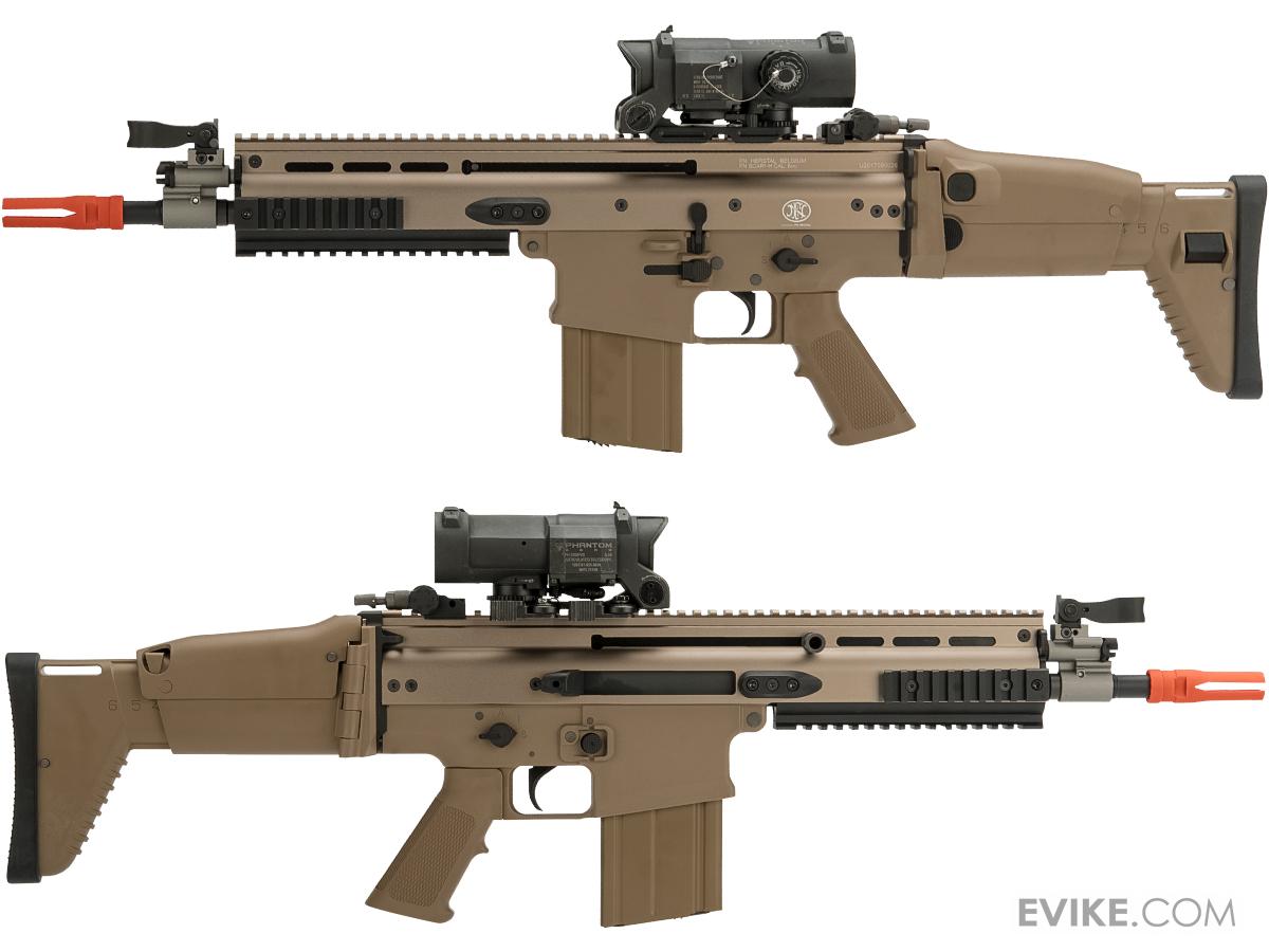 FN Herstal Licensed Full Metal SCAR-H Airsoft AEG Rifle by WE-Tech ...