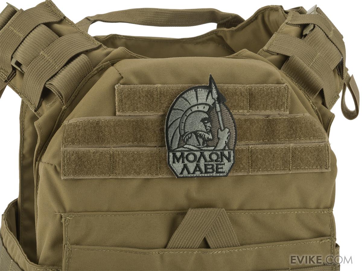 Mil-Spec Monkey "Molon Labe" Morale Patch (Color: ACU Dark) | Evike.com