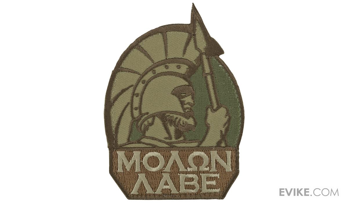 Mil-Spec Monkey "Molon Labe" Morale Patch (Color: Multicam), Tactical Gear/Apparel, Patches ...