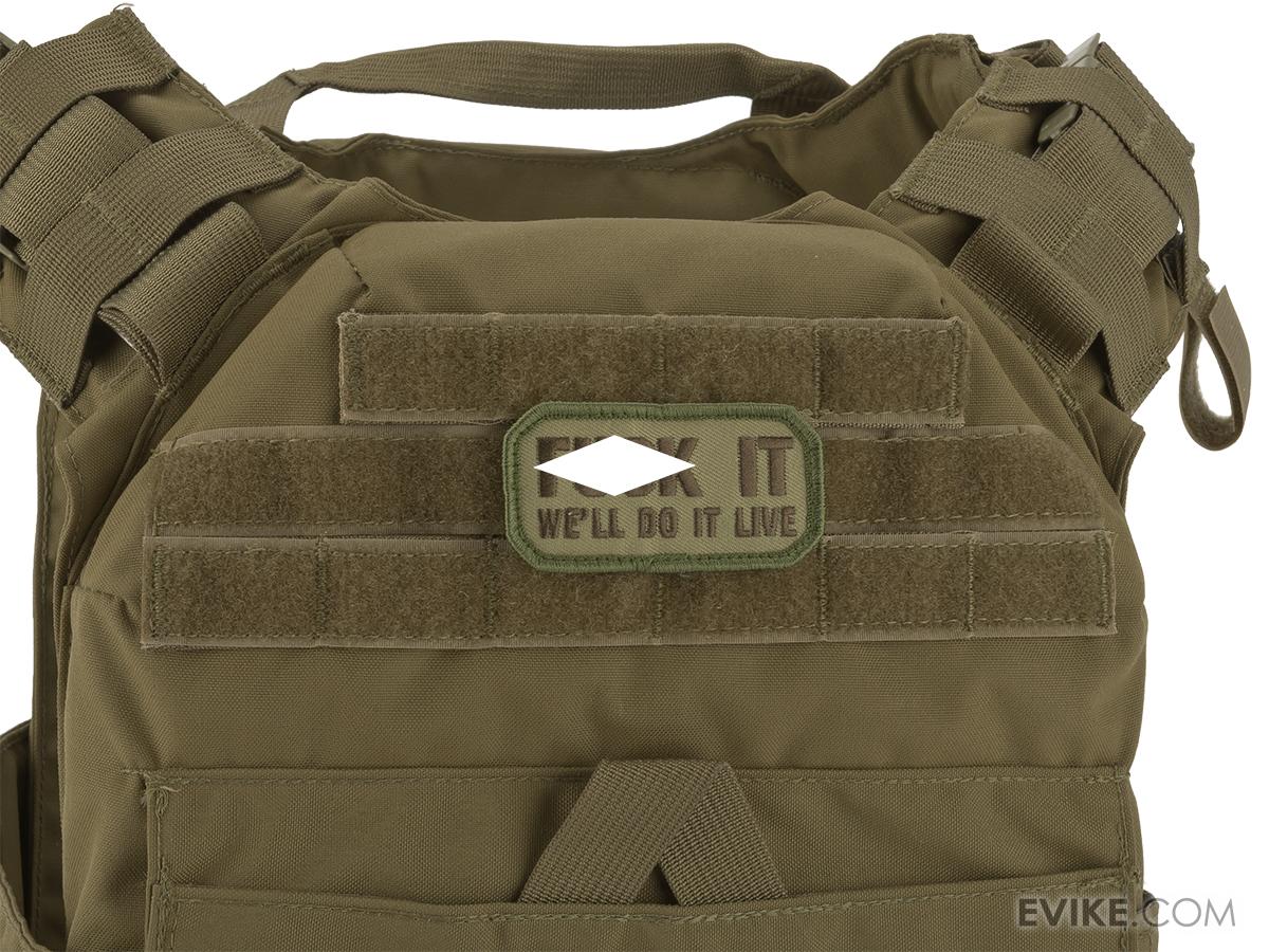 Mil-Spec Monkey "Do it Live" Morale Patch (Color: Multicam), Tactical ...