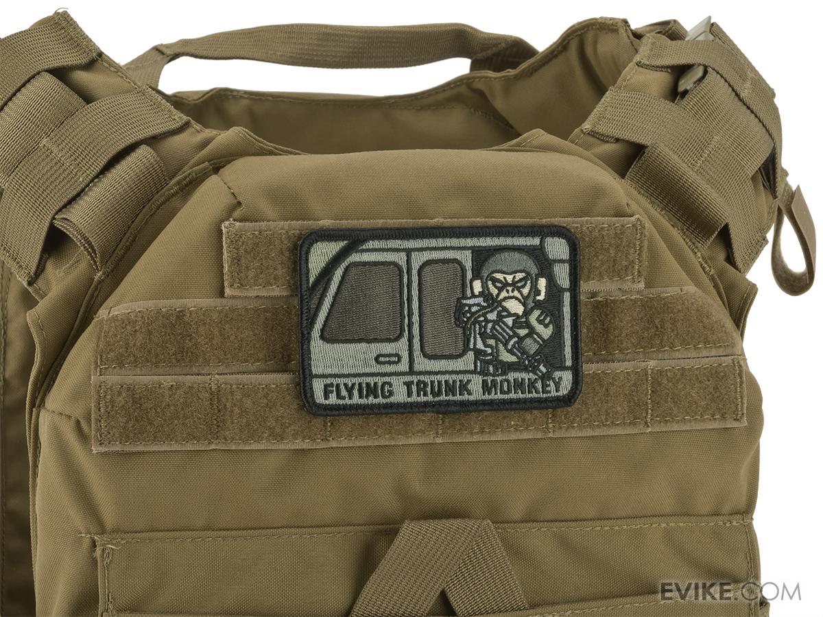 Mil-Spec Monkey "Tactical Trunk Monkey" Hook and Loop Patch (Color: ACU) | Evike.com
