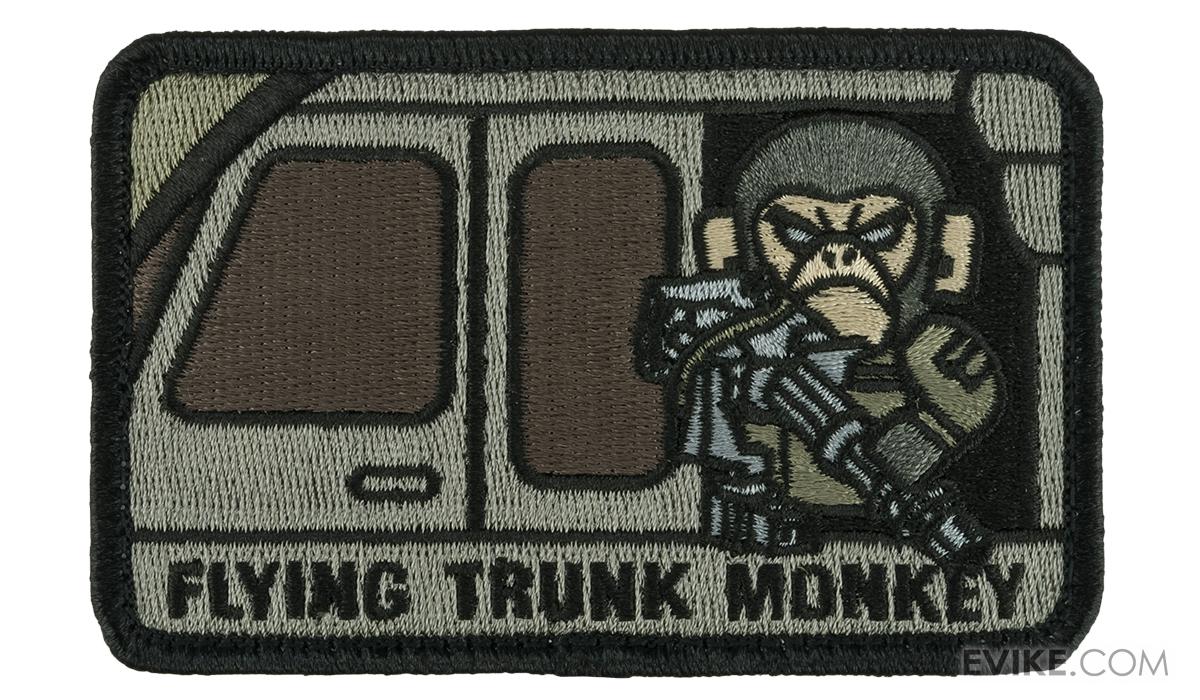 Mil-Spec Monkey "Tactical Trunk Monkey" Hook and Loop Patch (Color: ACU) | Evike.com