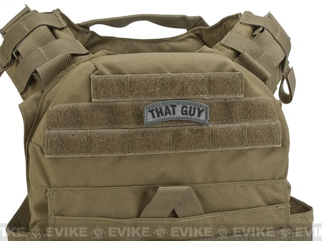 Mil-Spec Monkey "That Guy" Tab Patch Hook and Loop Patch (Color: Dark ACU), Tactical Gear ...