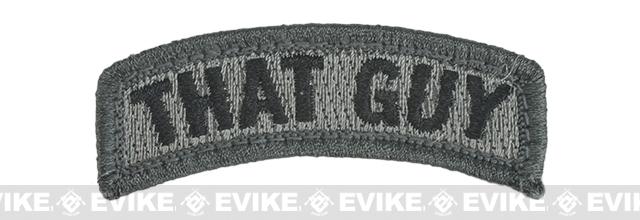 Mil-Spec Monkey "That Guy" Tab Patch Hook and Loop Patch (Color: Dark ACU), Tactical Gear ...