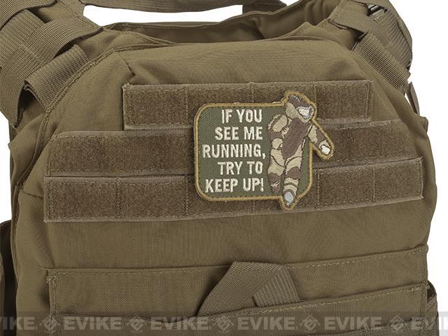 Mil-Spec Monkey "EOD Running" Morale Patch (Color: Multicam), Tactical ...