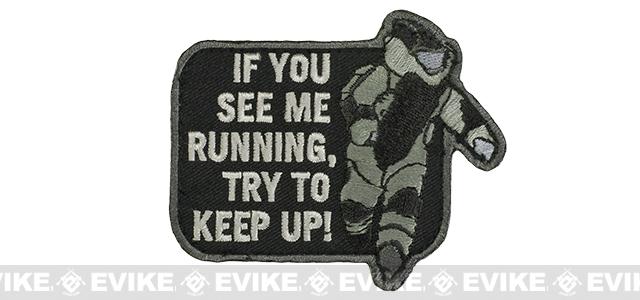 Mil-Spec Monkey "EOD Running" Morale Patch (Color: SWAT), Tactical Gear/Apparel, Patches - Evike ...