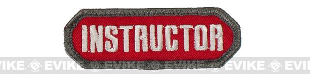 Mil-Spec Monkey "Instructor" Hook and Loop Patch (Color: Red), Tactical Gear/Apparel, Patches ...