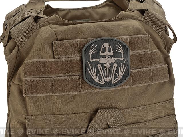 Mil-Spec Monkey "Skull Frog" PVC Morale Patch (Color: SWAT), Tactical ...