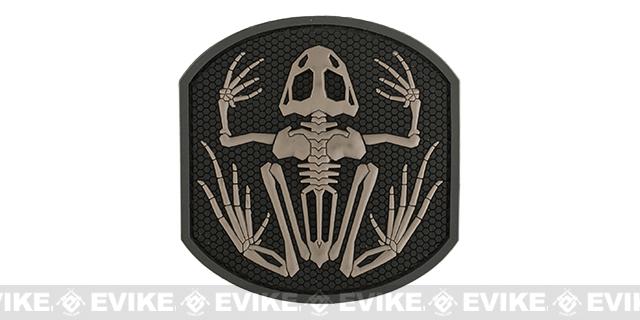 Mil-Spec Monkey "Skull Frog" PVC Morale Patch (Color: SWAT), Tactical Gear/Apparel, Patches ...
