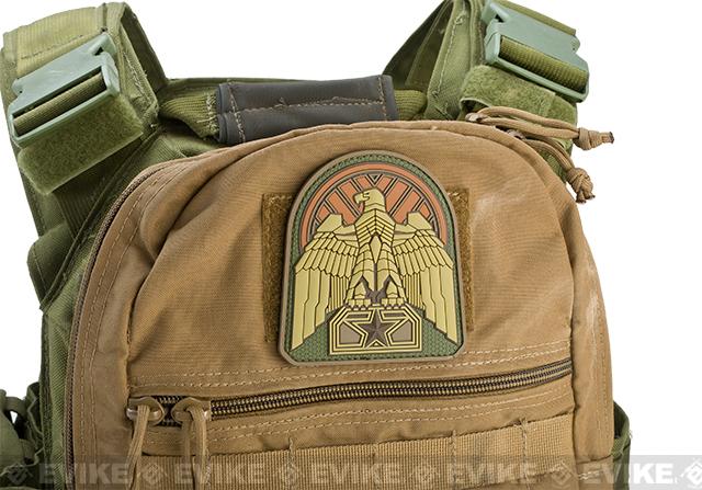Mil-Spec Monkey "Industrial Eagle" PVC Patch - Multicam, Tactical Gear/Apparel, Patches, Mil ...