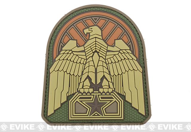 Mil-Spec Monkey "Industrial Eagle" PVC Patch - Multicam, Tactical Gear/Apparel, Patches, Mil ...