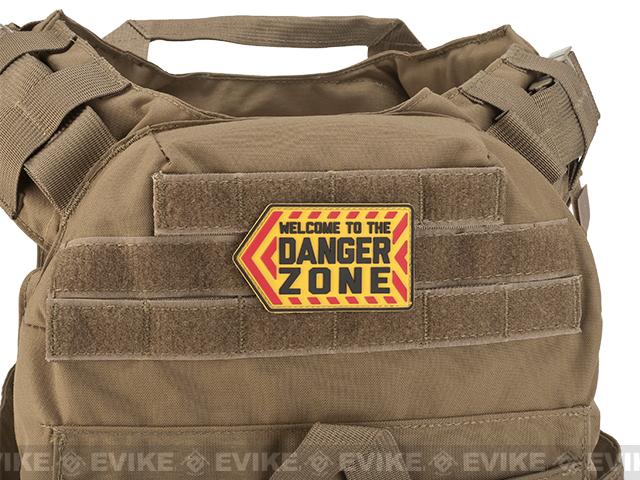 Mil-Spec Monkey "Danger Zone" PVC Morale Patch (Color: Full Color ...