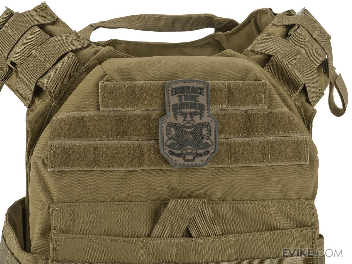 Mil-Spec Monkey "Embrace the Grind" PVC Morale Patch (Color: Urban ...