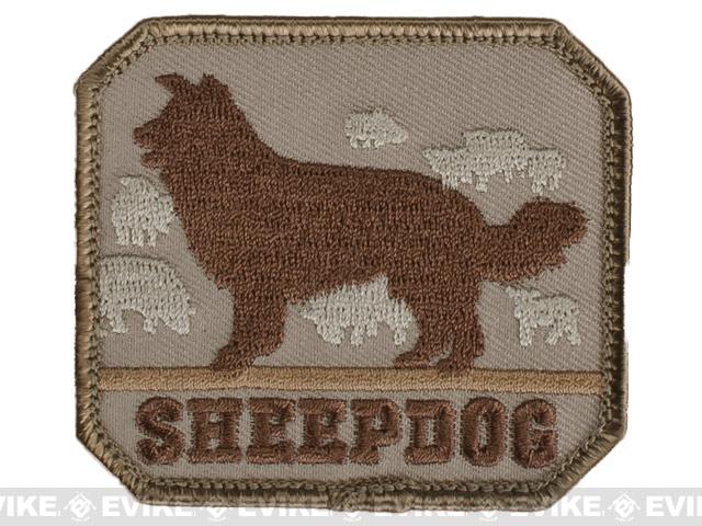 Mil-Spec Monkey "Sheepdog" Hook and Loop Patch - Desert | Evike.com
