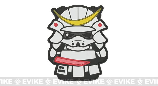 Epik Panda "Panda Samurai" PVC Rubber Hook and Loop Morale Patch ...