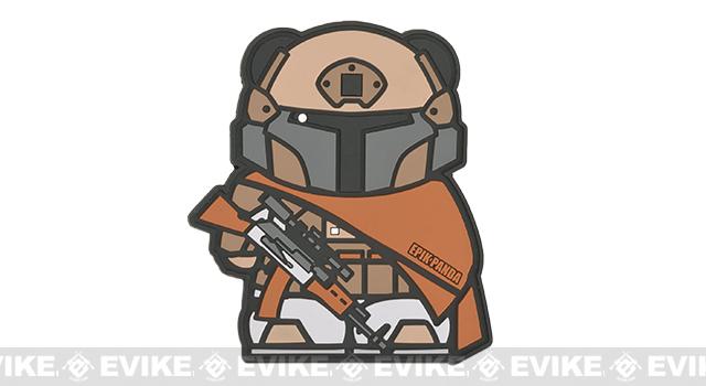 Epik Panda "Panda Tactical" PVC Rubber Hook and Loop Morale Patch ...