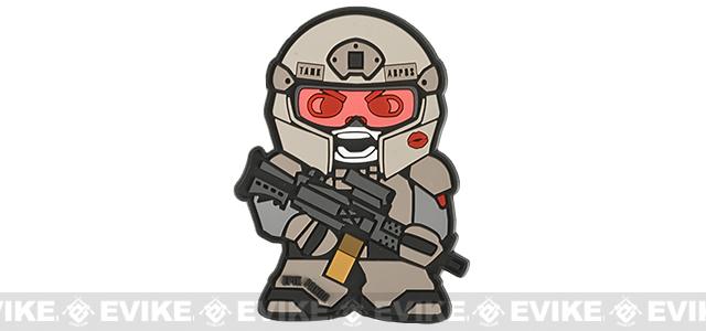 Epik Panda "Tank Panda" PVC Rubber Hook and Loop Morale Patch, Tactical ...