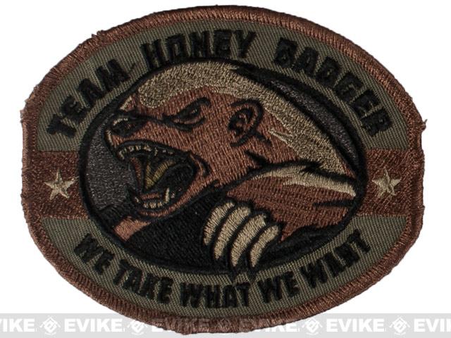 Mil-Spec Monkey "Honey Badger" Embroidered Patch - Forest | Evike.com