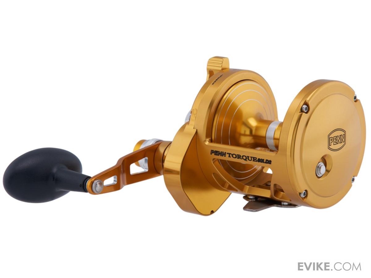 Penn Torque 2-Speed Fishing Reel (Model: TRQ25NLD2), MORE, Fishing ...