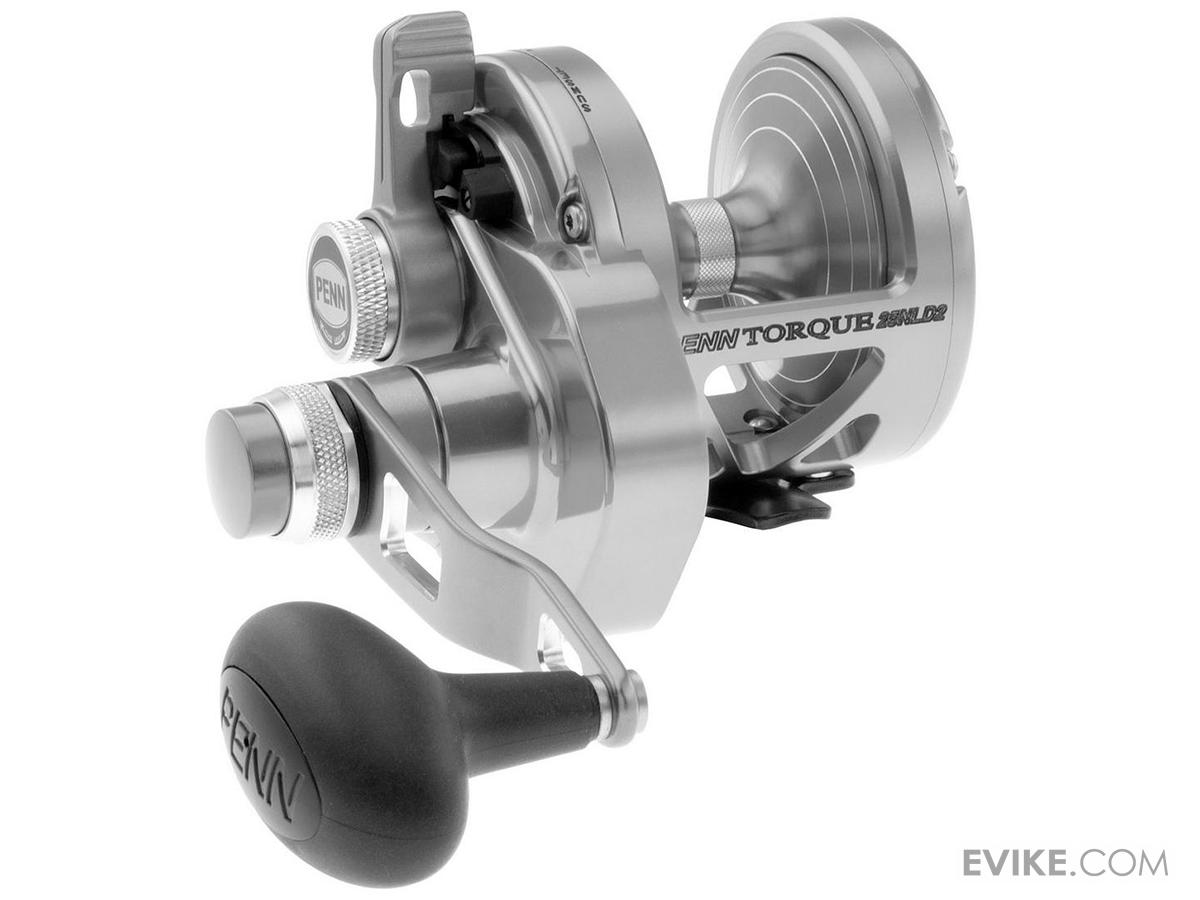 Penn Torque 2-Speed Fishing Reel (Model: TRQ25NLD2S), MORE, Fishing ...