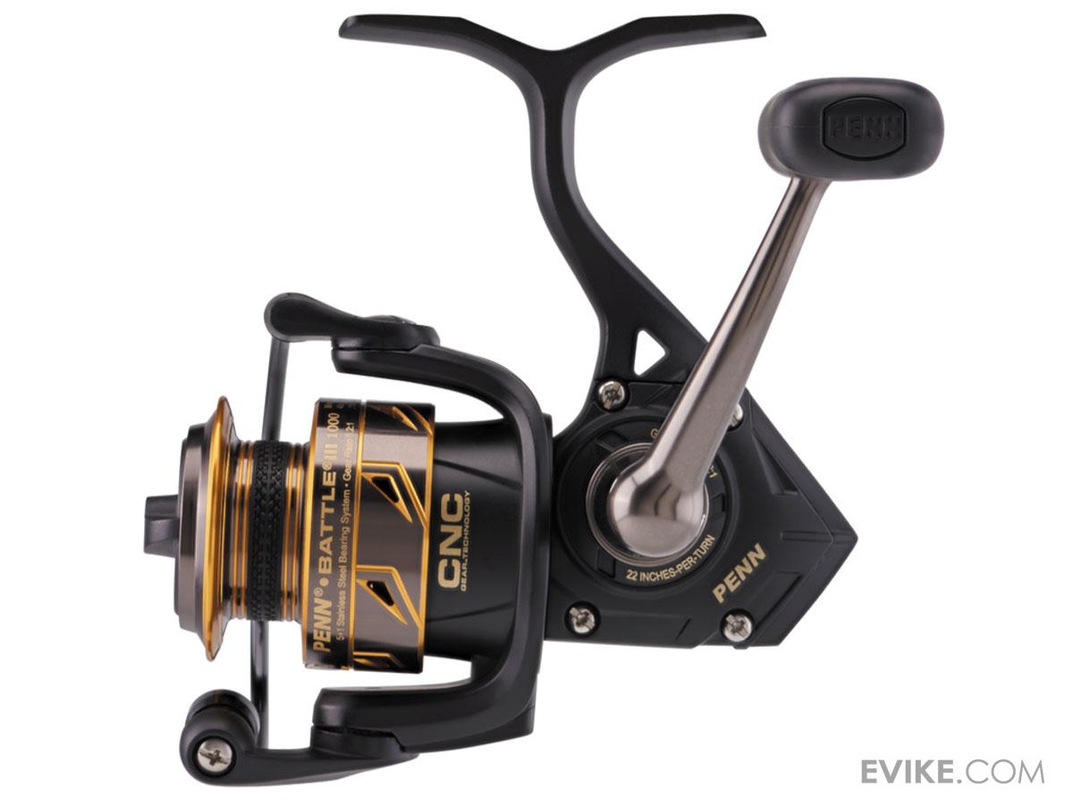 Penn Battle III Ambidextrous Reversible Spinning Fishing Reel (Model ...