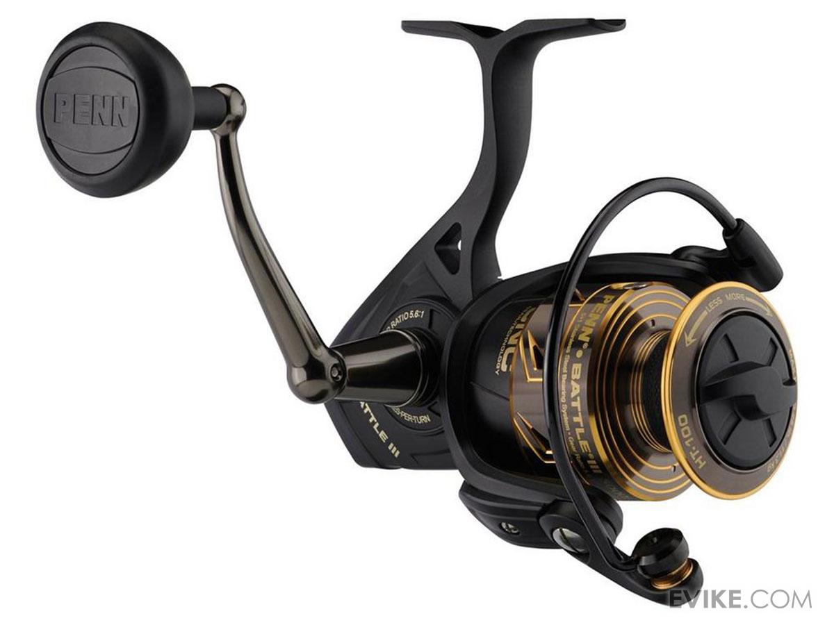 Penn Battle III Ambidextrous Reversible Spinning Fishing Reel (Model ...