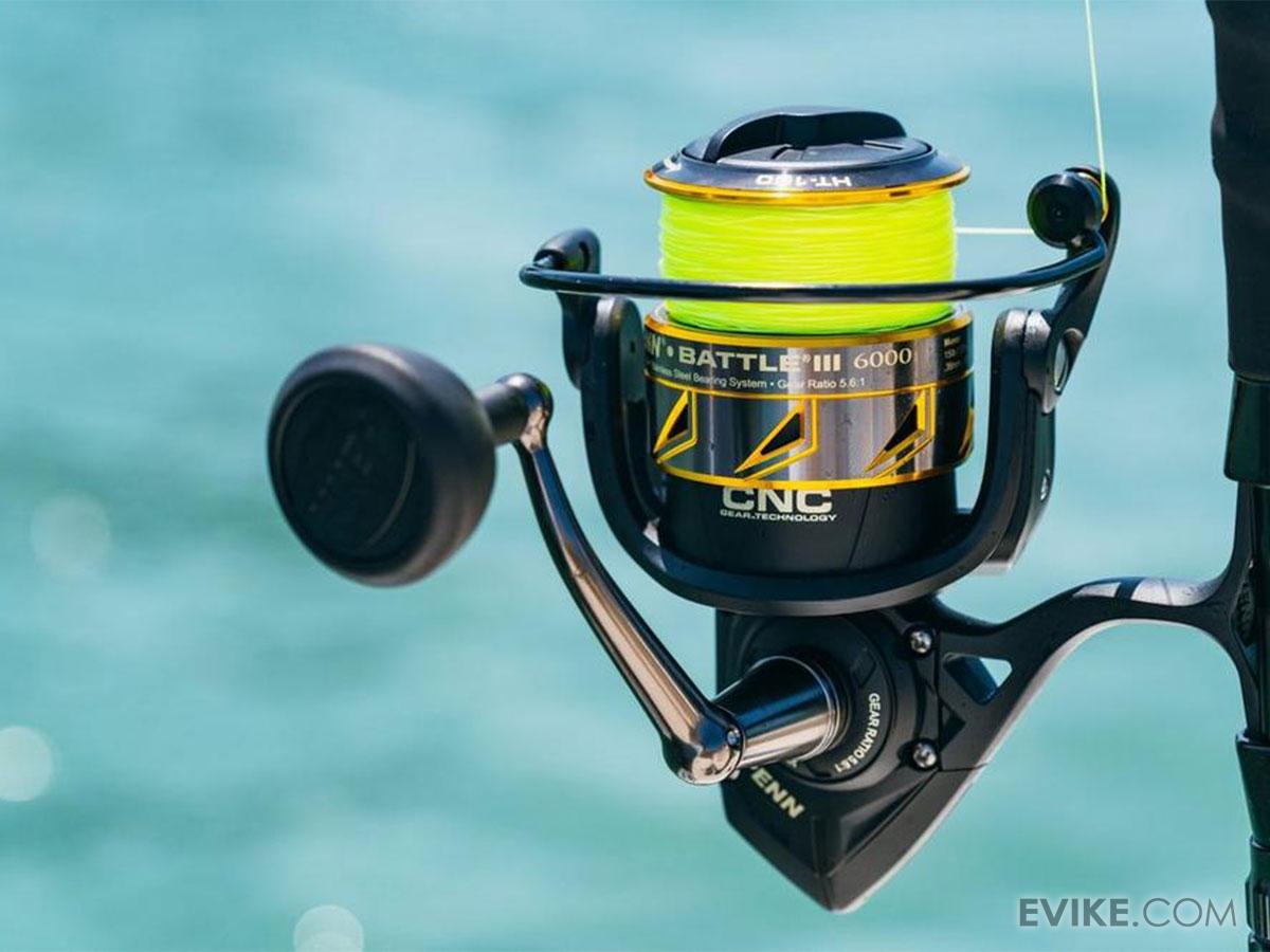 Penn Battle III Ambidextrous Reversible Spinning Fishing Reel (Model ...