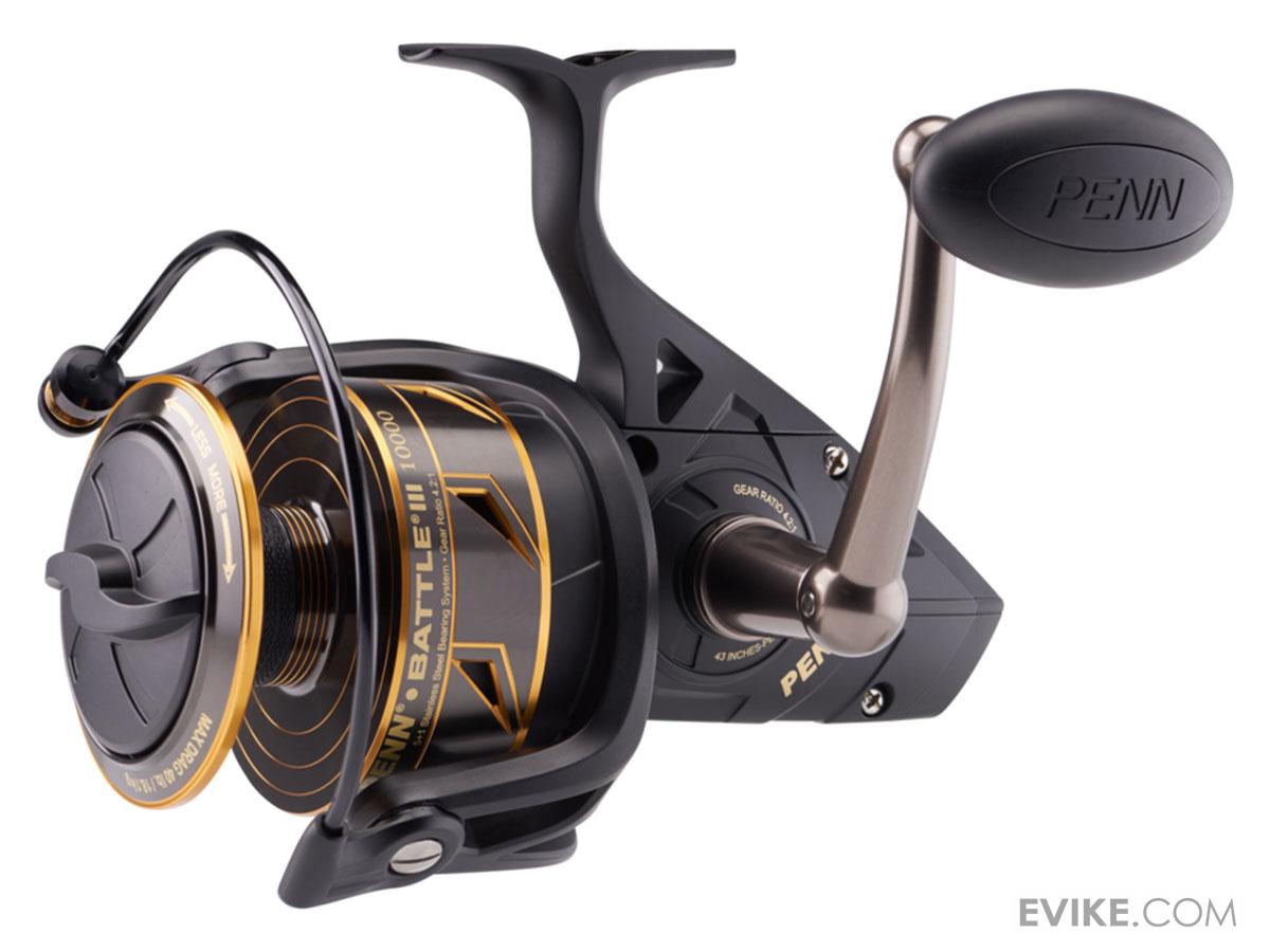 Penn Battle III Ambidextrous Reversible Spinning Fishing Reel (Model ...