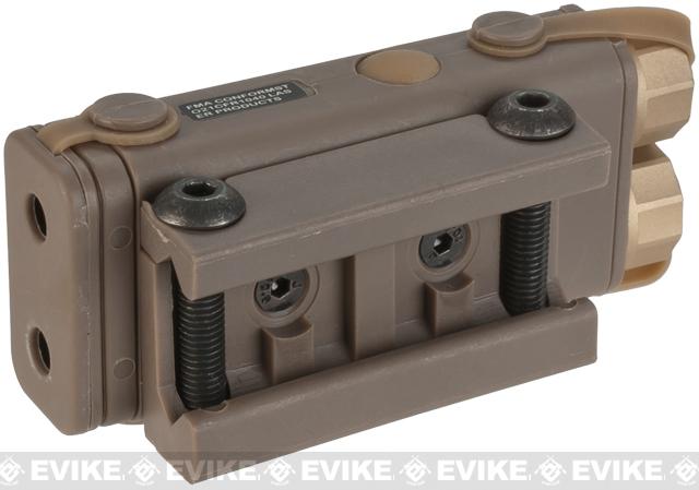 PEQ-10 Compact Airsoft LED Illuminator / Laser Combo by Bravo FMA ...