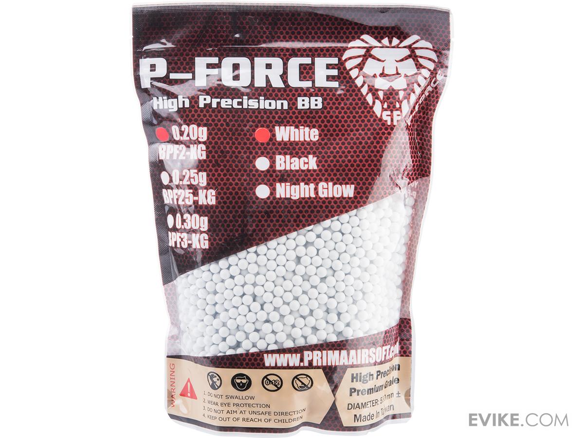 P-Force Premium 6mm Airsoft BB (Weight: 0.20g / 5000 Rounds), Accessories & Parts, BBs & Gas ...