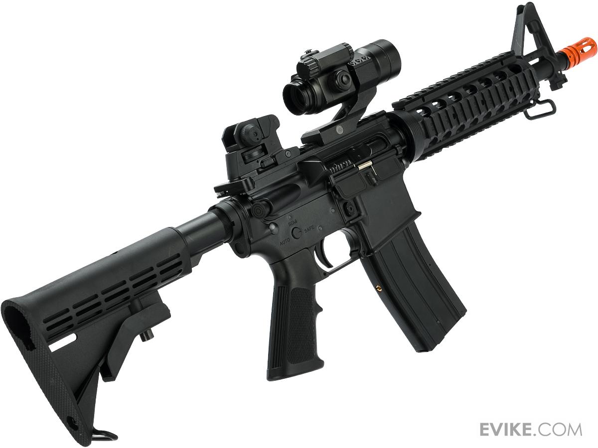 Golden Eagle M4 CQB-R Full Size Polymer Airsoft GBB Rifle, Airsoft Guns ...