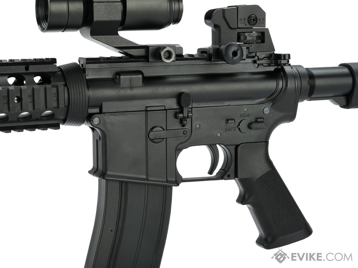 Golden Eagle M4 CQB-R Full Size Polymer Airsoft GBB Rifle, Airsoft Guns ...