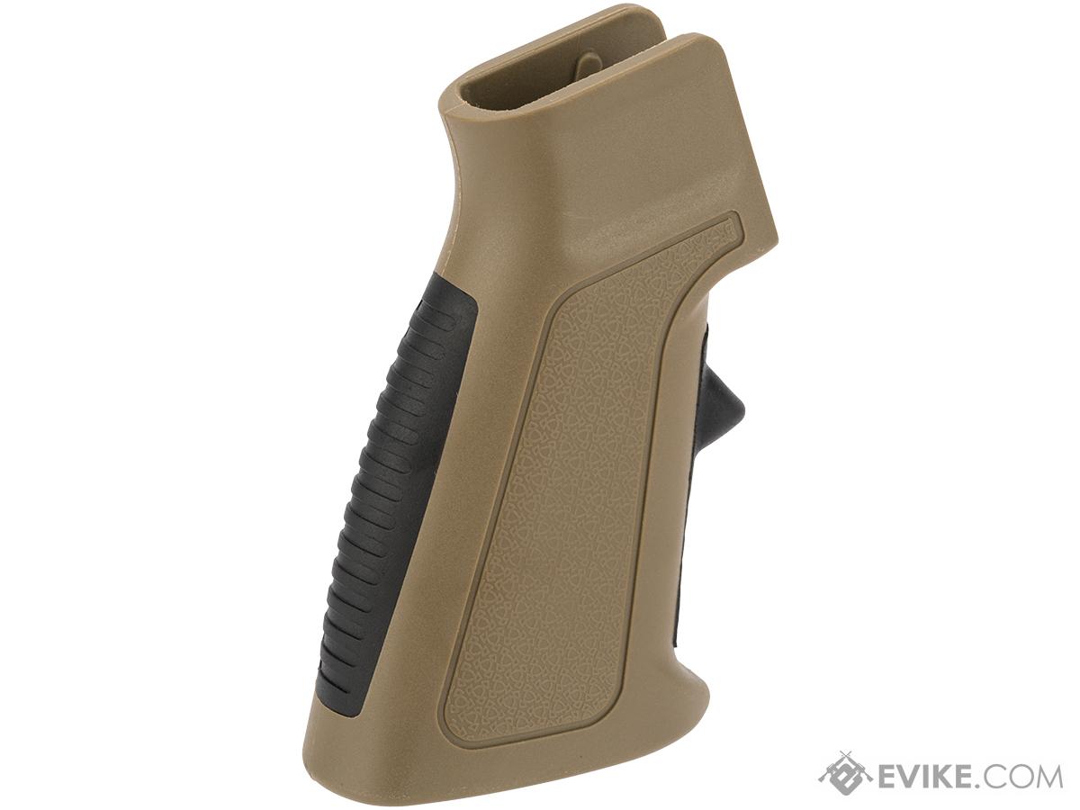 APS Overloaded Pistol Grip for M4/M16 Airsoft Rifles (Color: Dark Earth ...