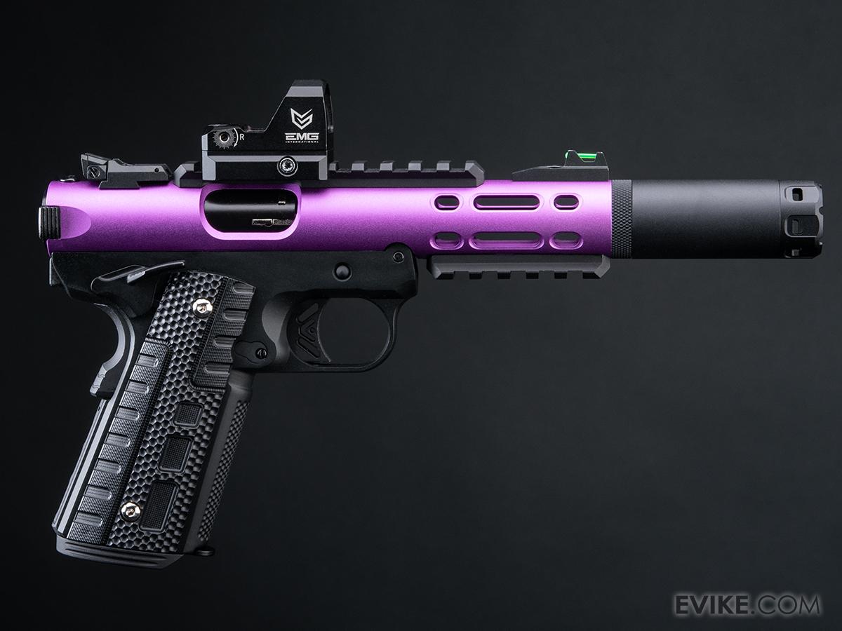 WE-Tech Galaxy Select-Fire Gas Blowback Airsoft Pistol (Color: Purple ...