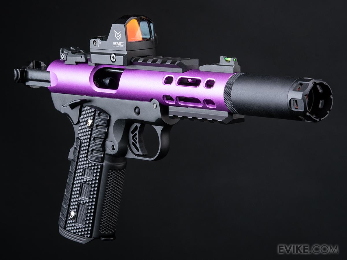 WE-Tech Galaxy Select-Fire Gas Blowback Airsoft Pistol (Color: Purple ...