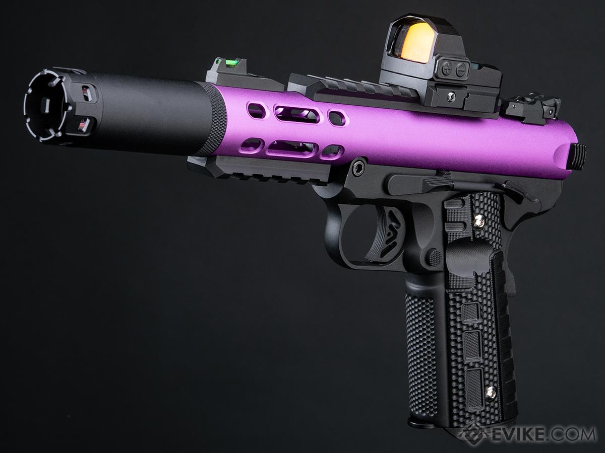 WE-Tech Galaxy Select-Fire Gas Blowback Airsoft Pistol (Color: Purple ...